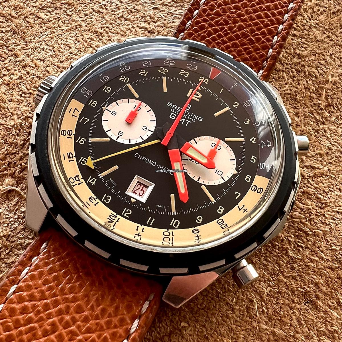 Vintage Breitling Chrono-Matic GMT 2115 Like NOS sold on watchPool24
