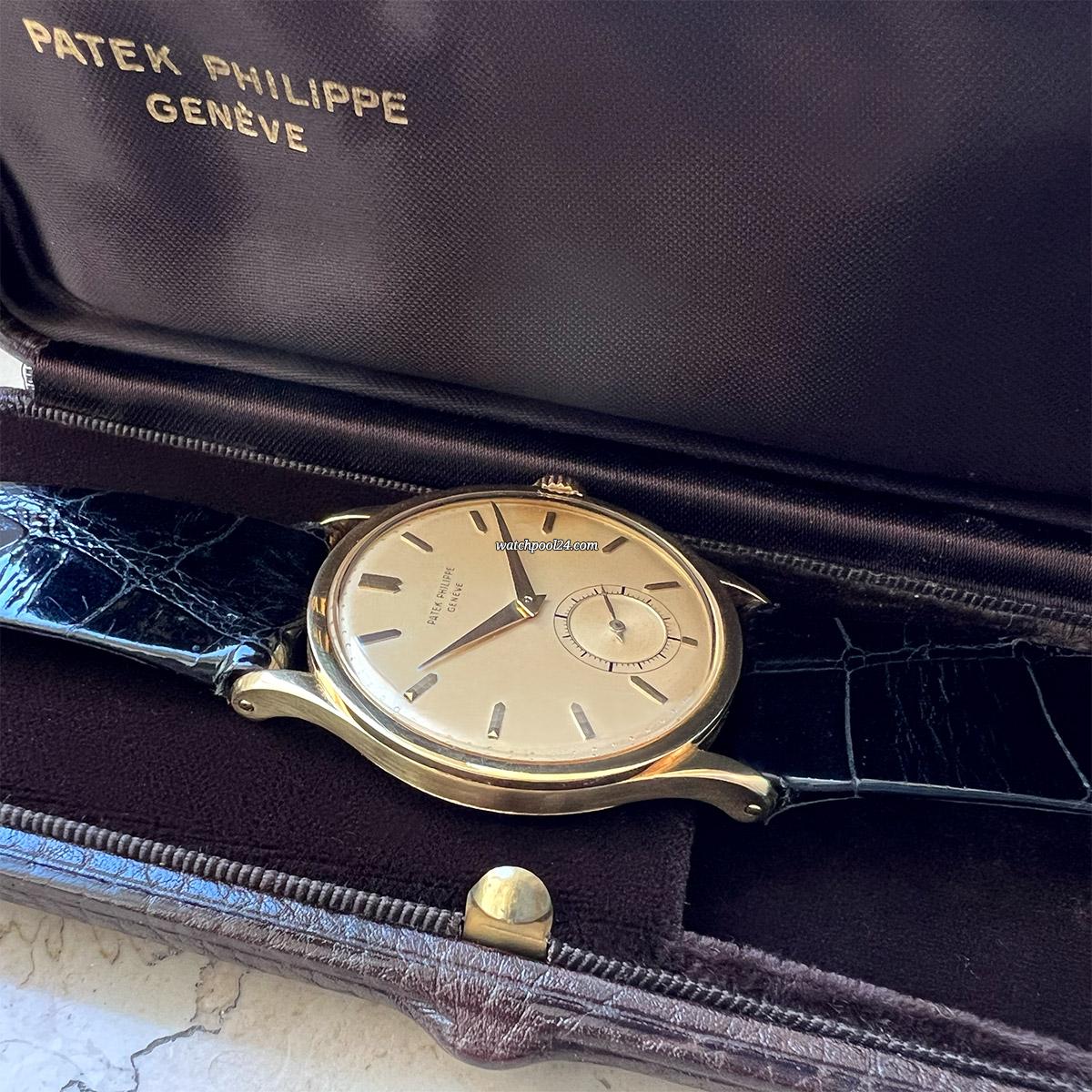 Vintage Patek Philippe Calatrava 570 Box and Papers sold on watchPool24