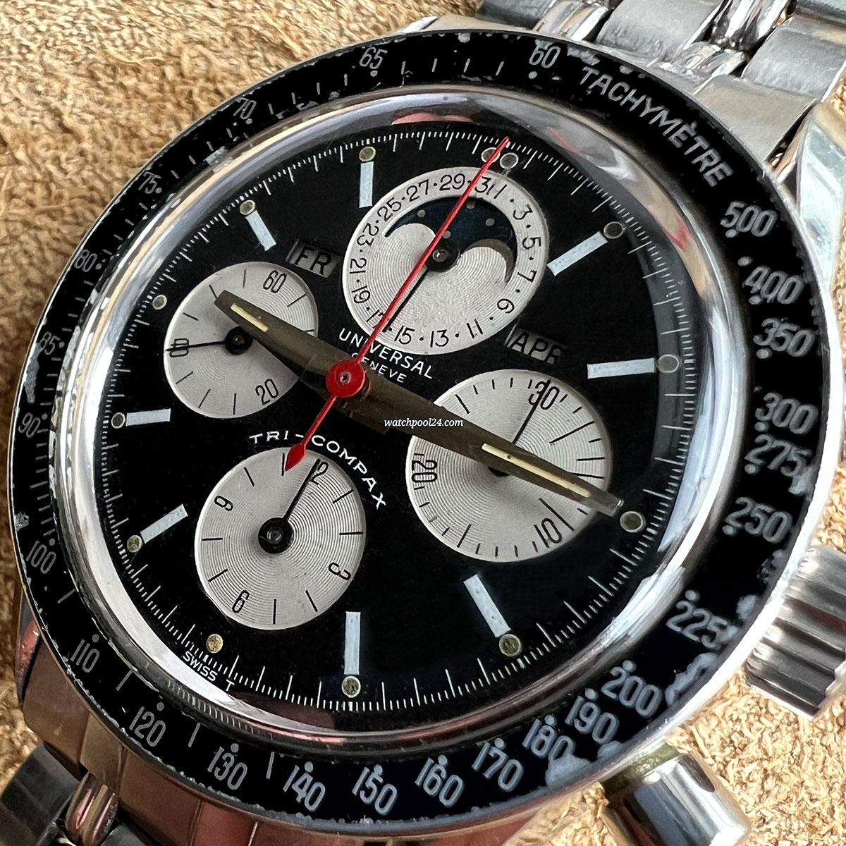 Vintage Universal Genève Tri-Compax 881101/02 Evil Clapton - GF ...