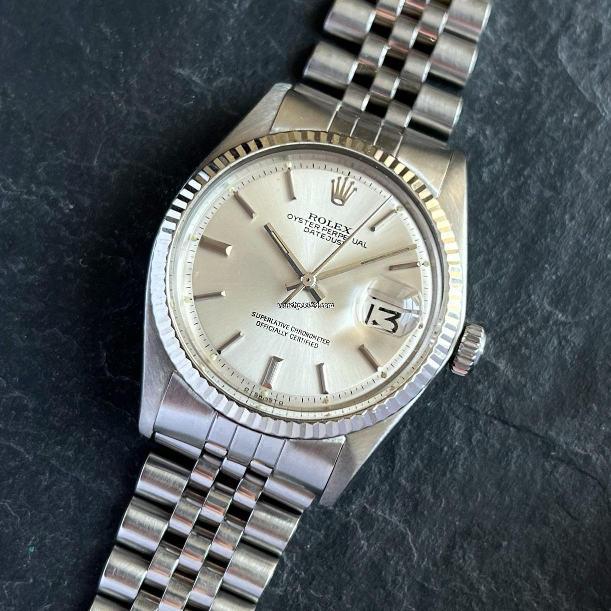 Vintage Rolex Datejust 1601 Original invoice for sale