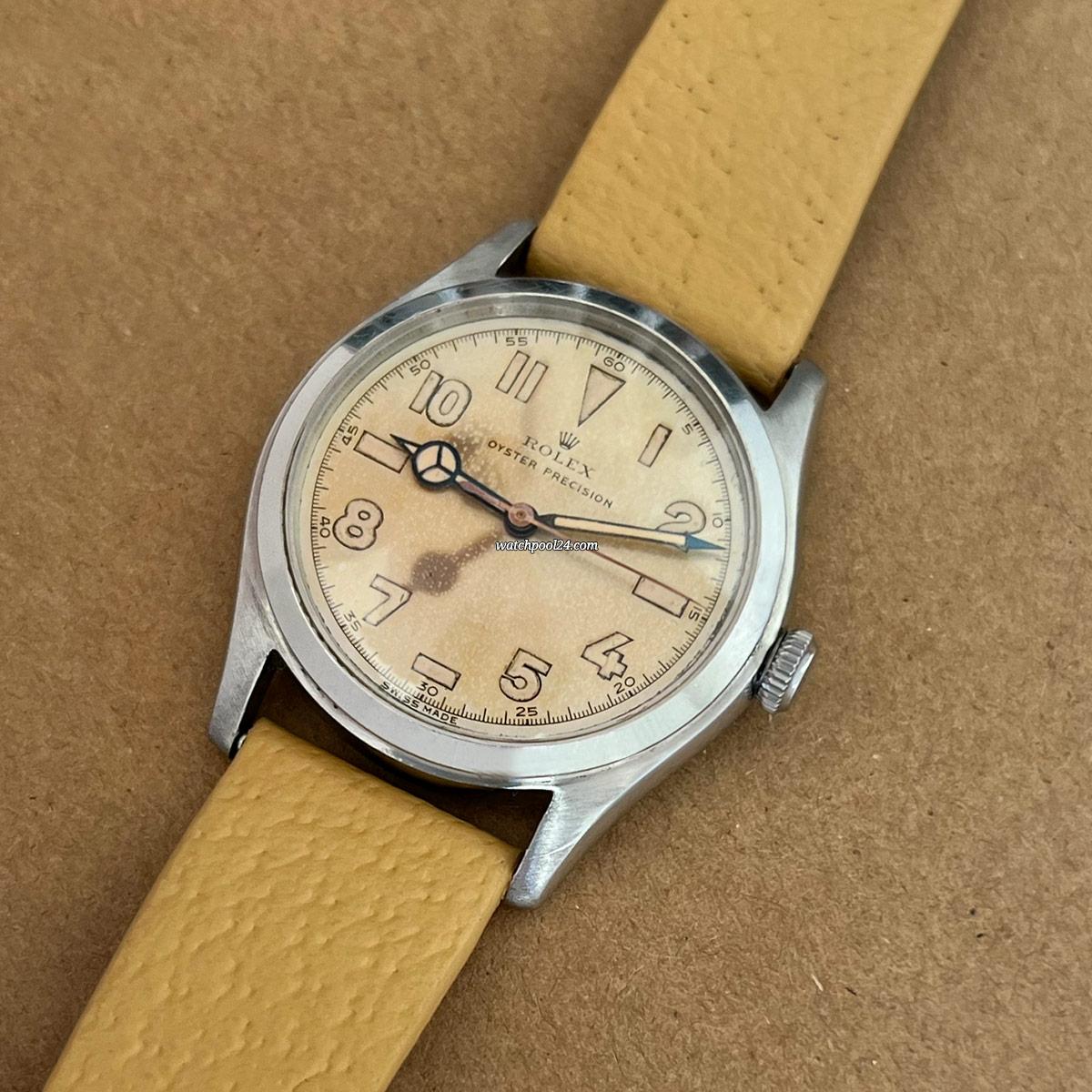 Vintage Rolex Oyster Precision 4377 Semi California sold on watchPool24