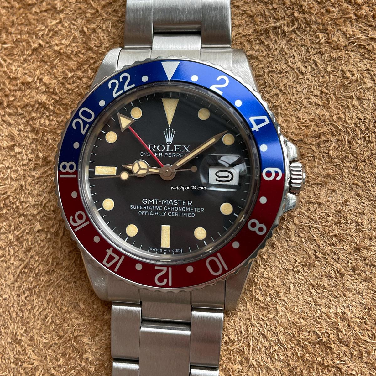 Vintage Rolex GMT Master 16750 MK1 - Creamy Lume verkauft auf watchPool24