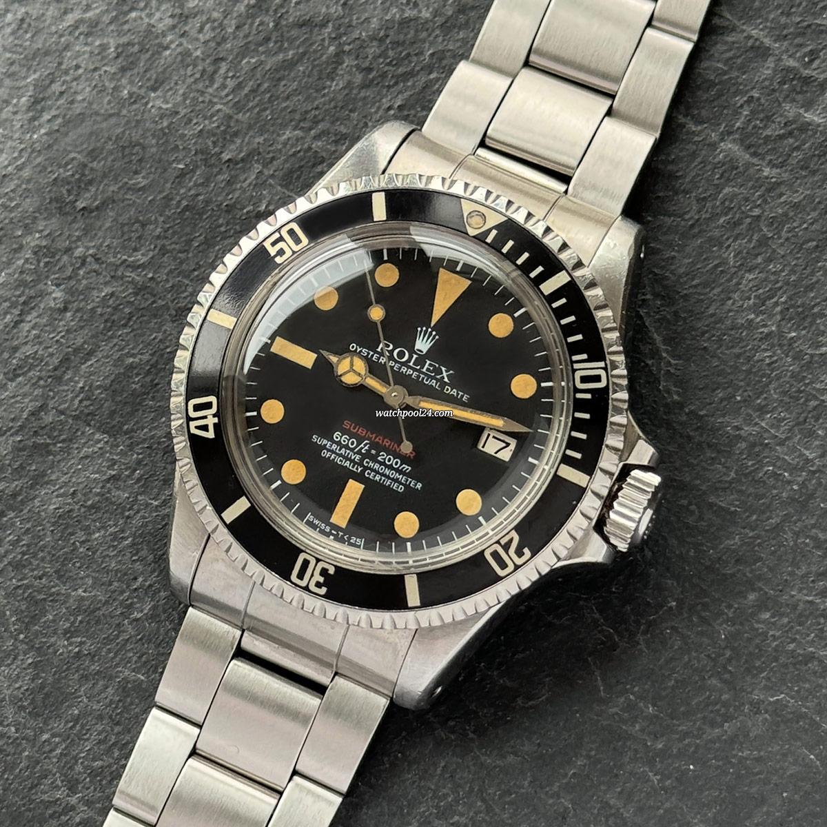 Vintage Rolex Submariner 1680 Red - Full Set sold on watchPool24