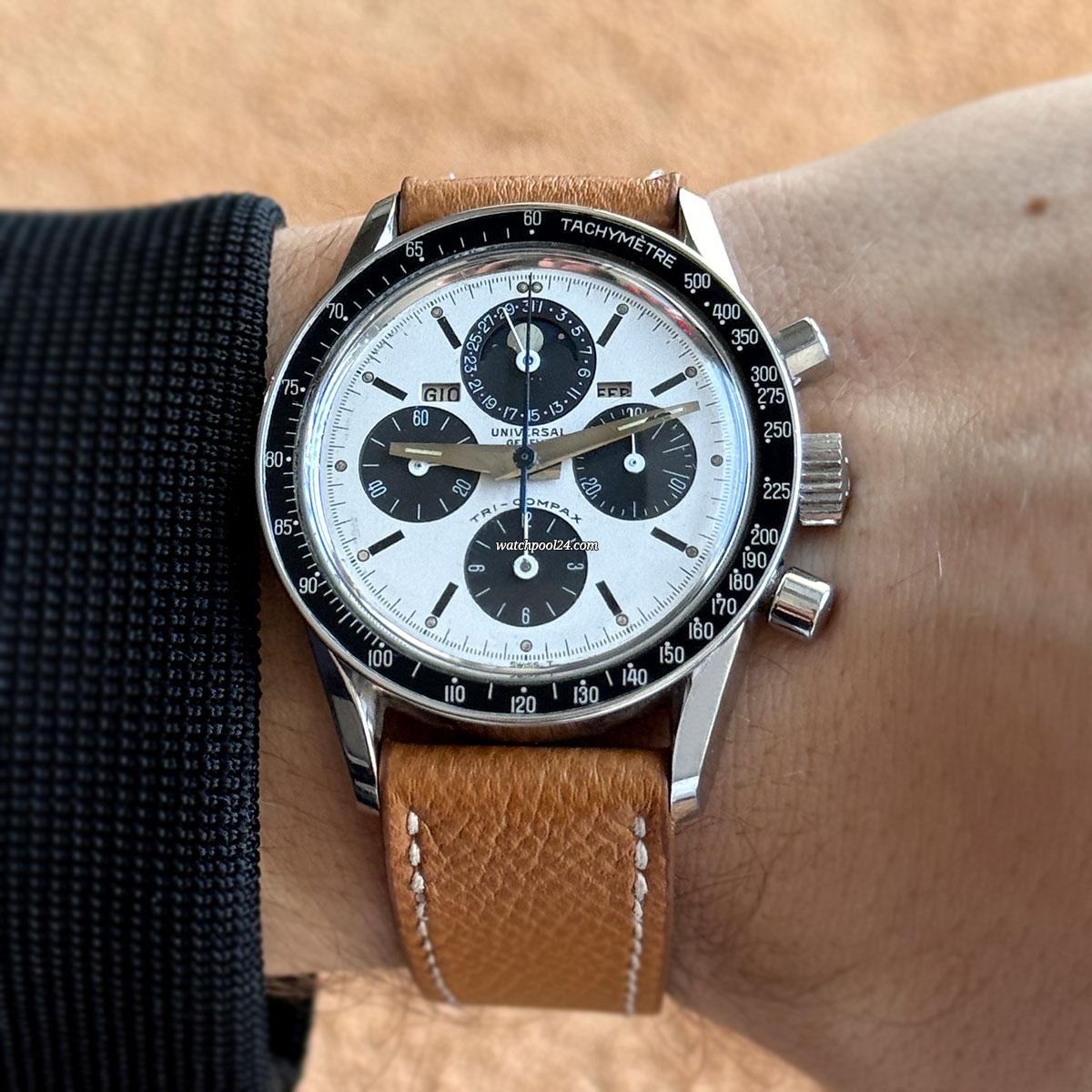 Vintage Universal Genève Tri-Compax 881101/03 Eric Clapton Dial sold on ...