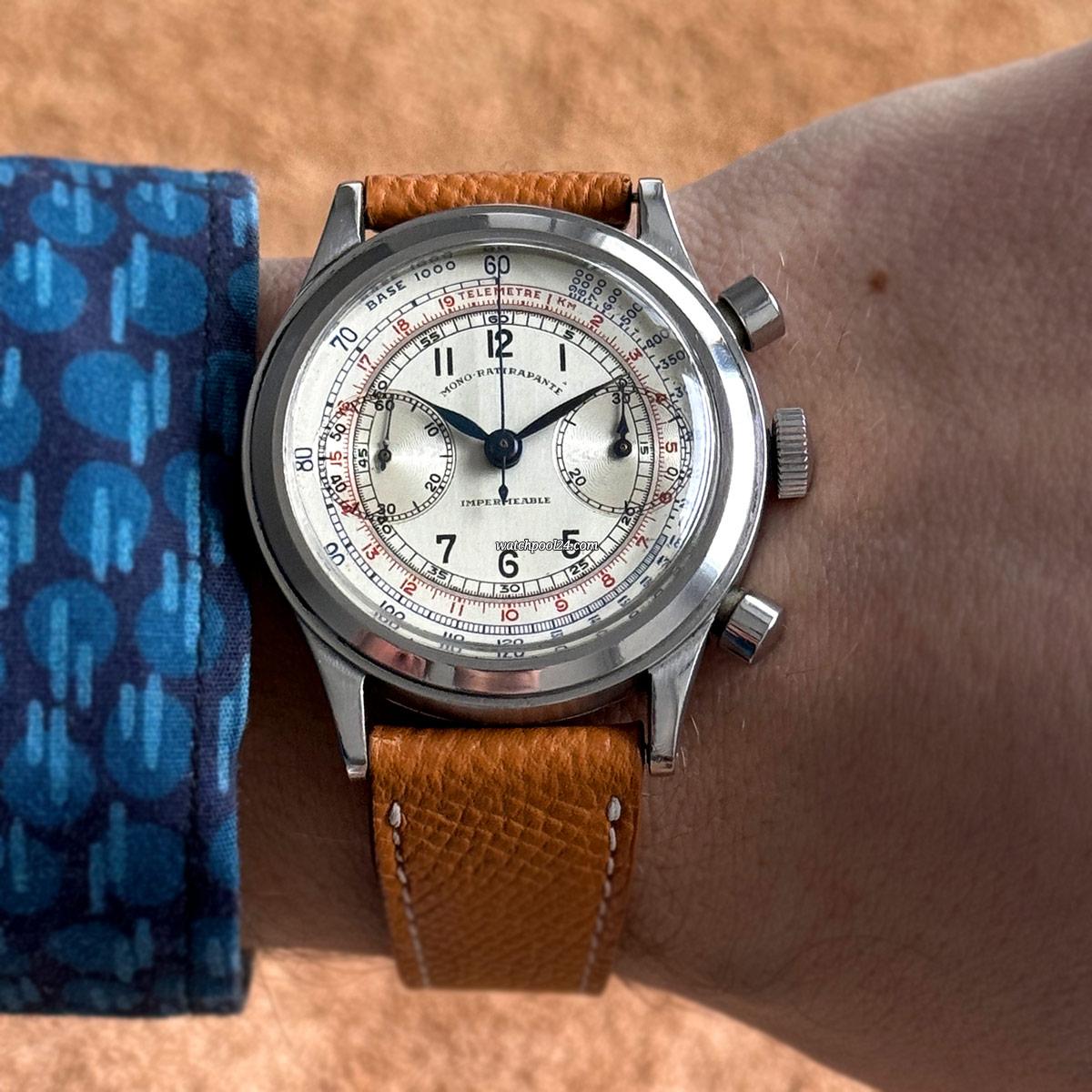 Vintage Bovet Mono-Rattrapante 5347 Silver Dial sold on watchPool24