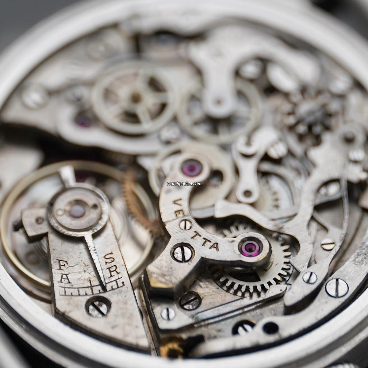 Vintage Vetta Ermetico Chronograph 5347 Two-Tone Dial for sale