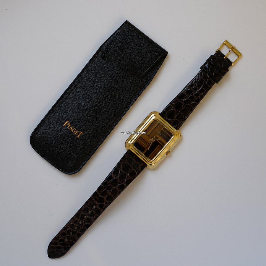 Vintage Piaget Jumbo Tiger Eye 14101 - Quattro Facce for sale