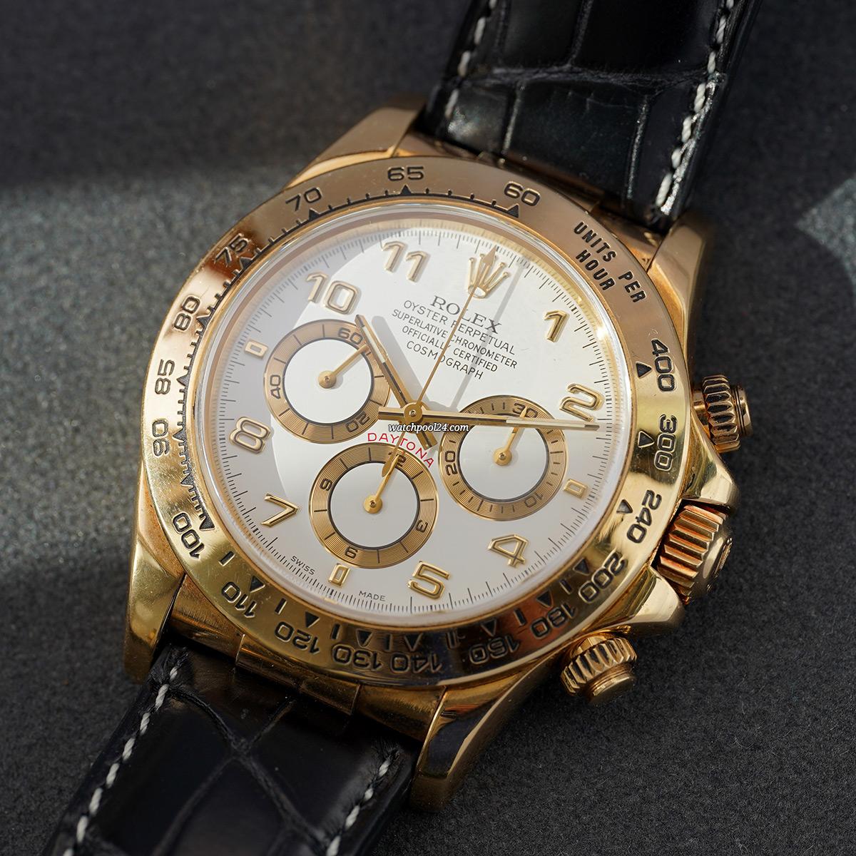 Vintage Rolex Daytona 16518 Full Set Sticker sold on watchPool24