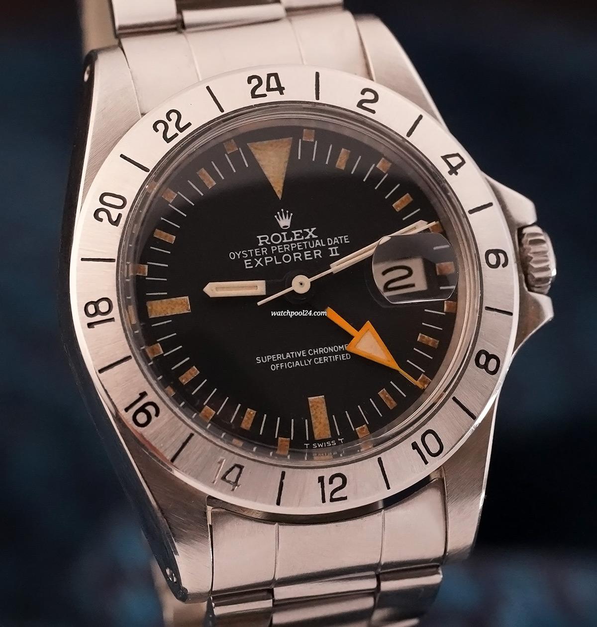 Vintage Rolex Explorer II 1655 MK1 Ultra Full Set jetzt kaufen