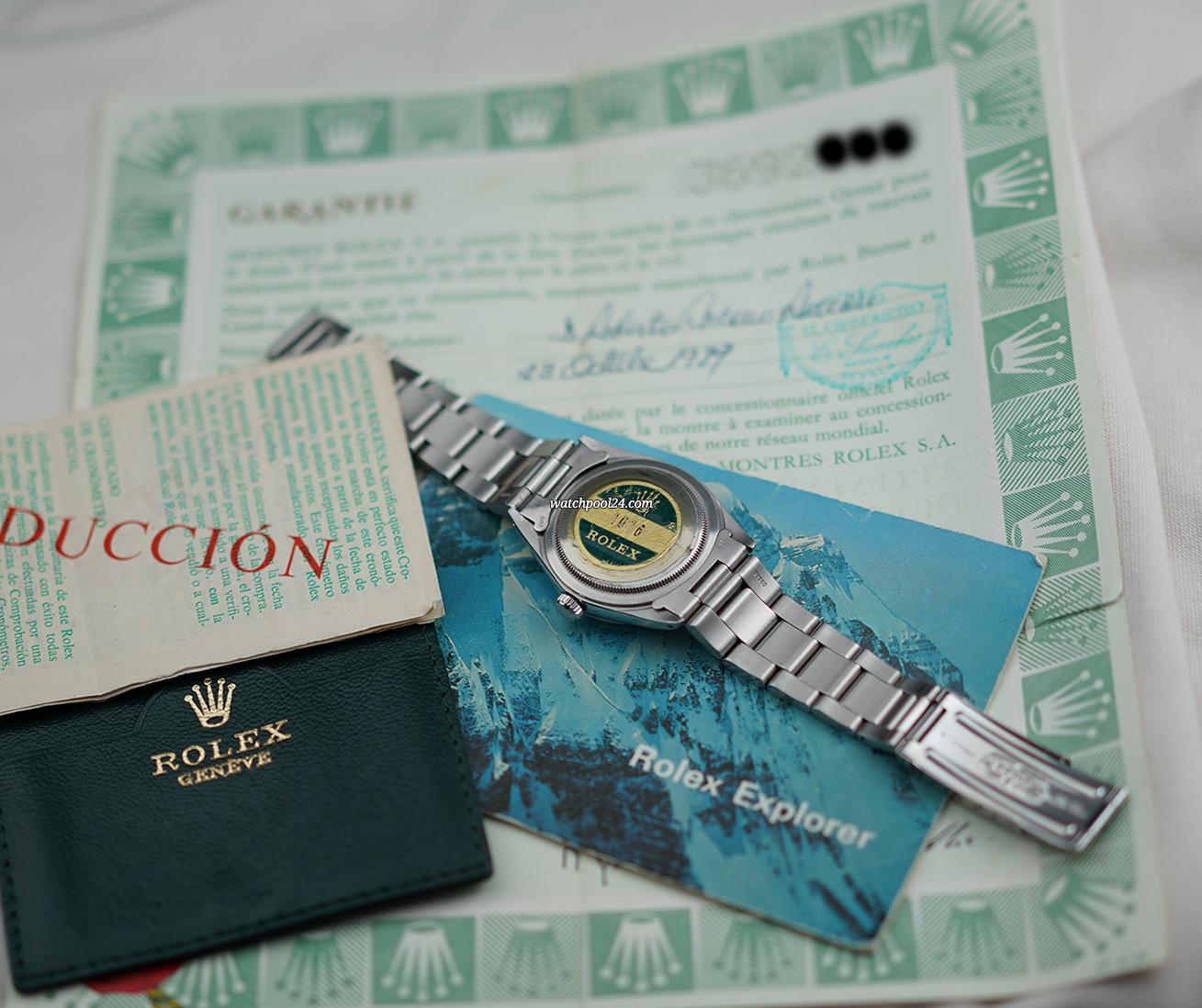 Vintage Rolex Explorer 1016 - Papers for sale