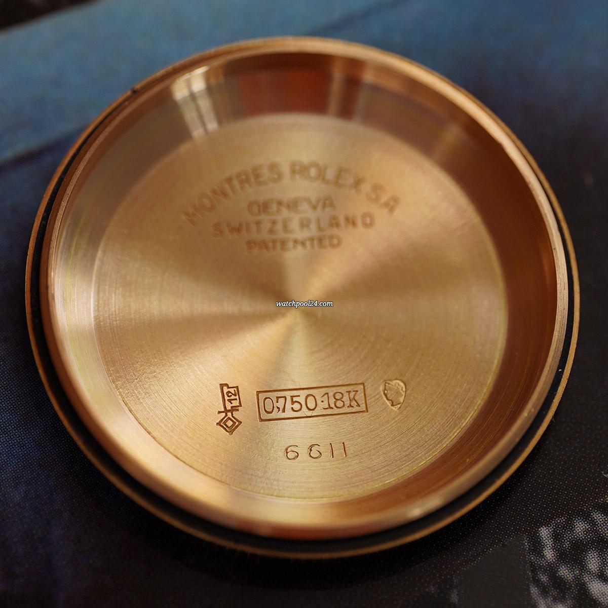 Vintage Rolex Day-Date 6611B Rose Gold - Tropical Gilt sold on watchPool24