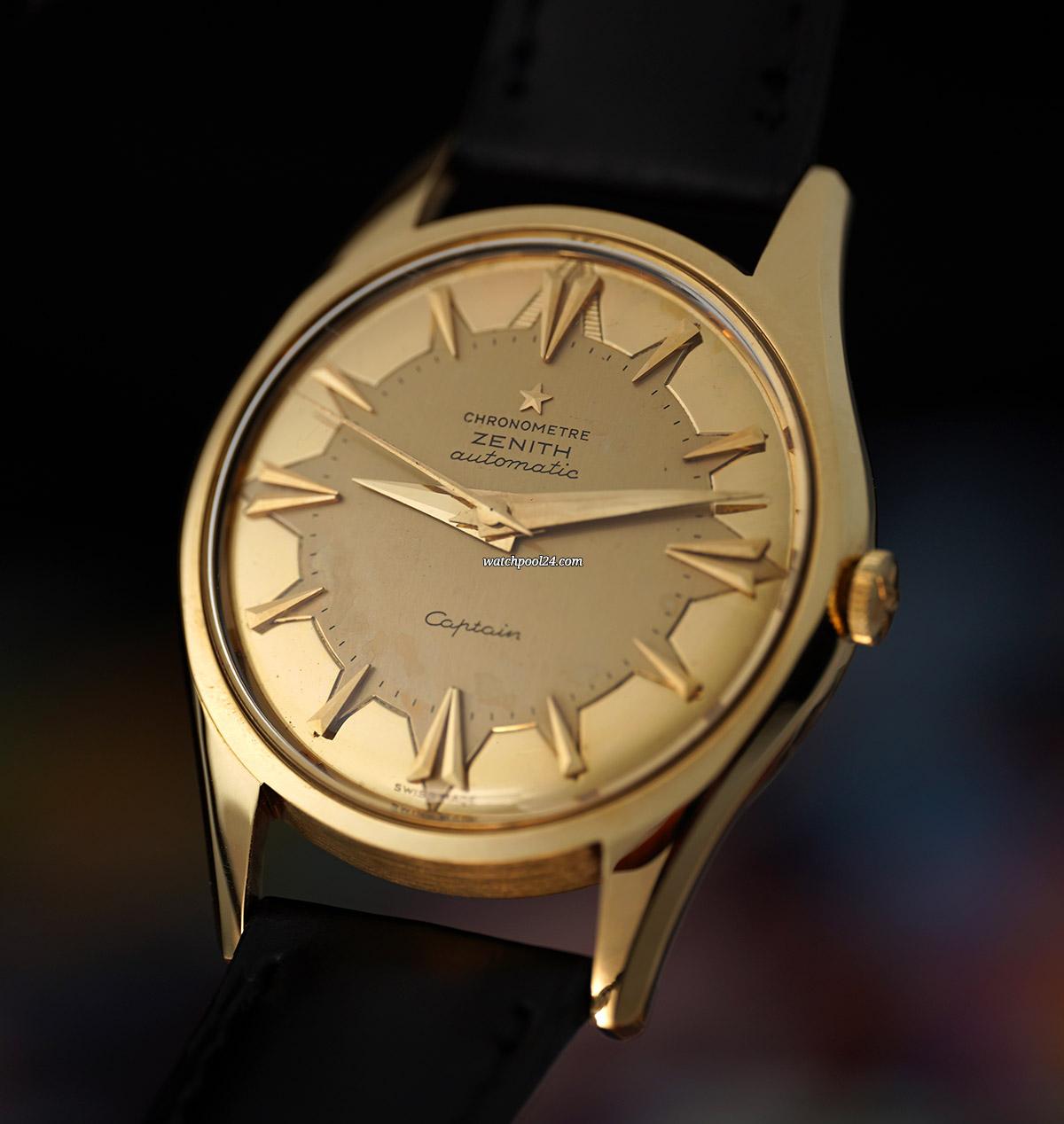 Vintage Zenith Captain Chronometer 1950s sold on watchPool24