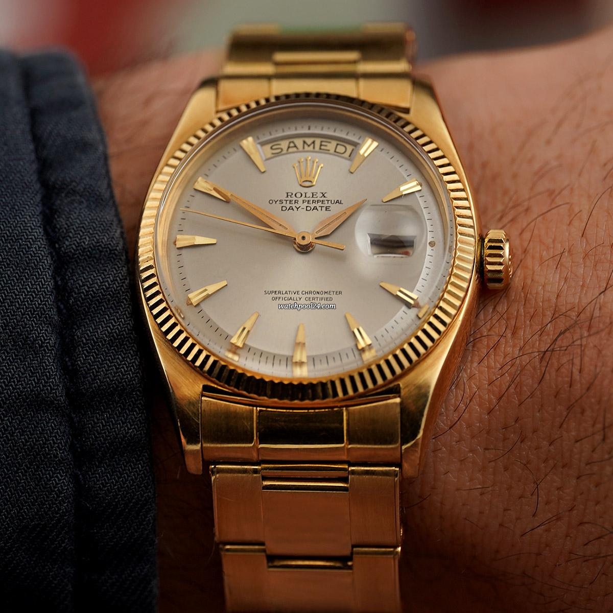 Vintage Rolex Day-Date 6611B - Matt Gray Dial sold on watchPool24