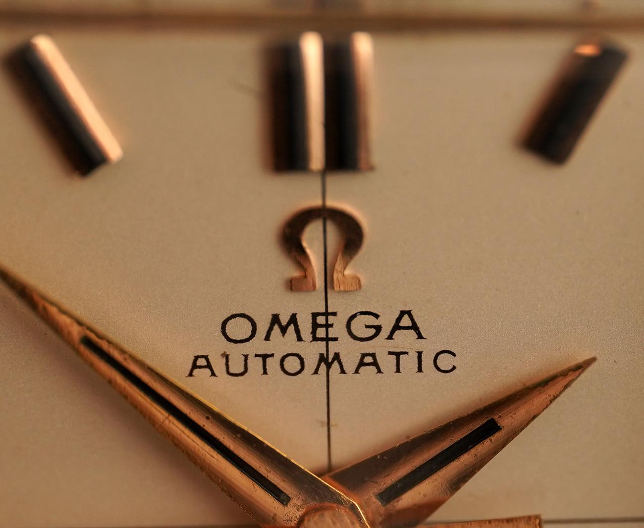 Vintage Omega Tank Automatic Rose Gold for sale