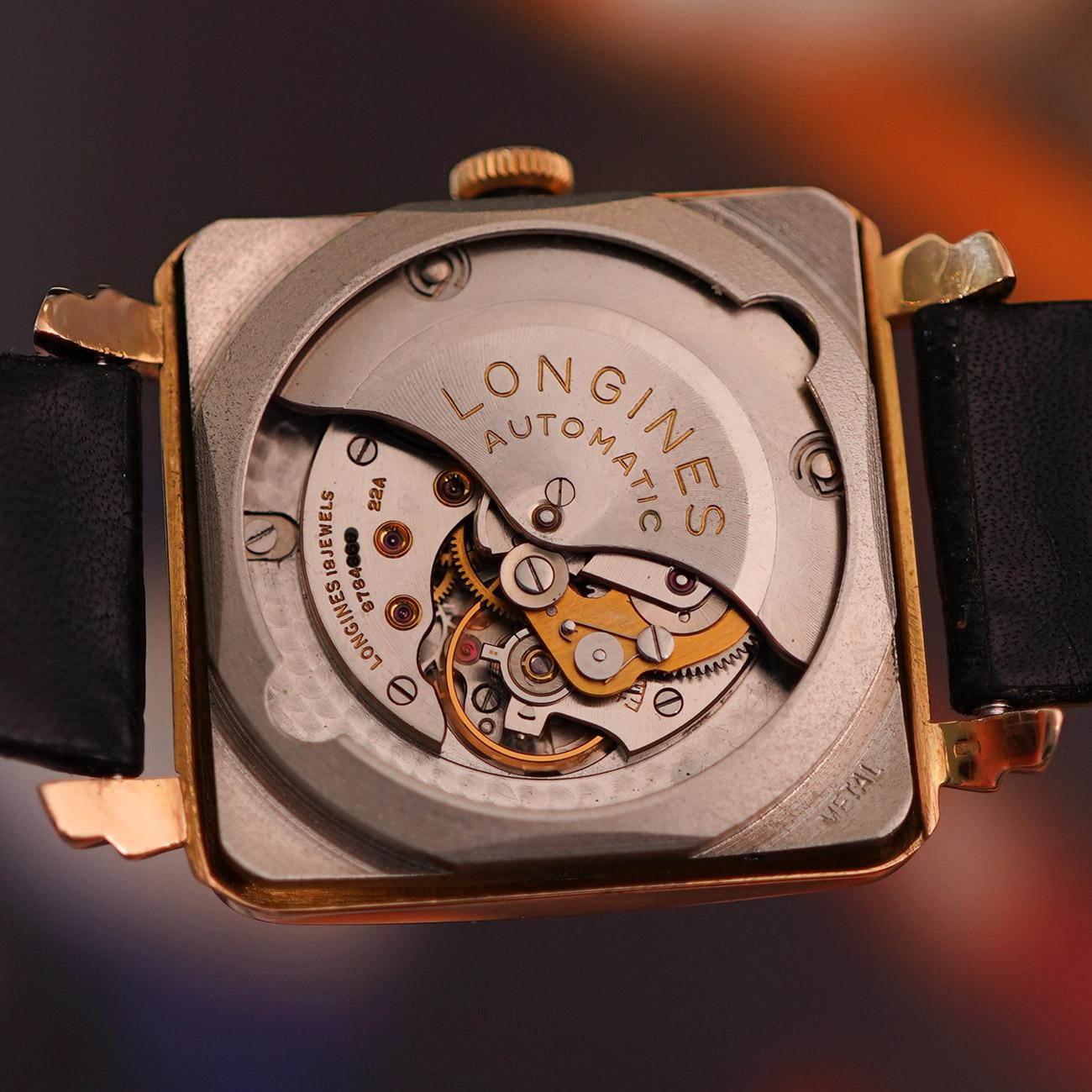 Vintage Longines 6394-3 Rose Gold Dress Watch sold on watchPool24